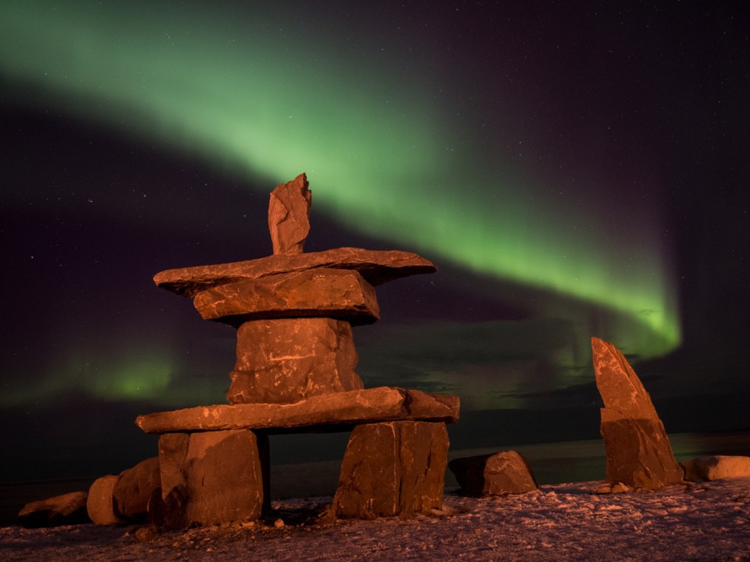 Aurora Borealis Shines in Churchill Sky - Churchill Polar Bears